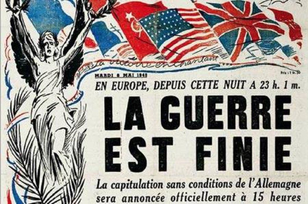 La célébration du 8 mai 1945, fin de la guerre en Europe | LEBRIEF